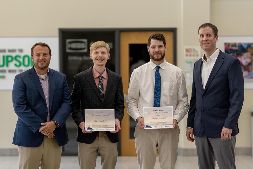 Andrew Freeman Competition team takes the cake - College of Engineering ...