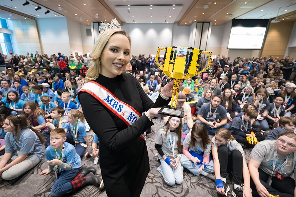 The 2025 LEGO champs of North Dakota - College of Engineering & Mines