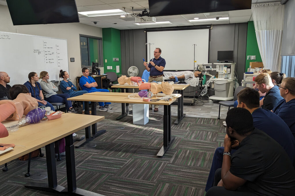 Updated Nurse Anesthesia Classroom Space - College of Nursing ...