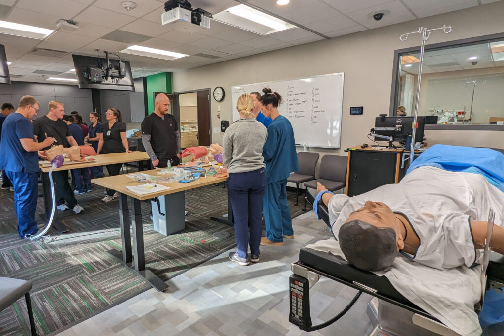 Updated Nurse Anesthesia Classroom Space - College of Nursing ...