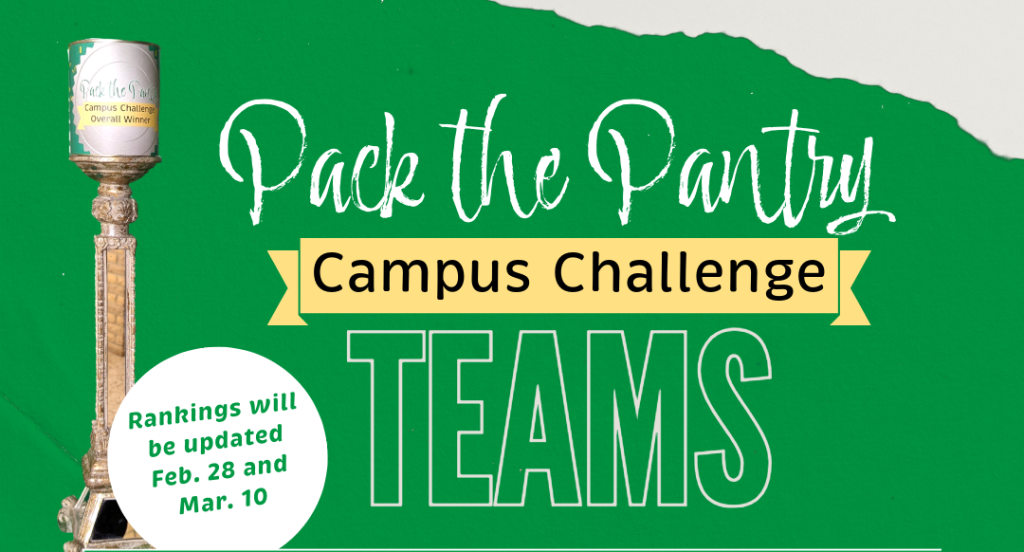 Pack the Pantry Campus Challenge - College of Nursing & Professional ...