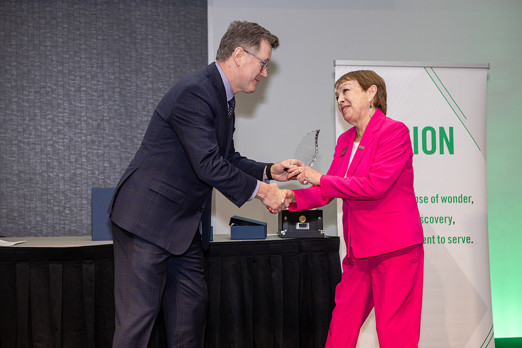 RAIN's Barb Anderson among those Honored with UND Meritorious Service ...