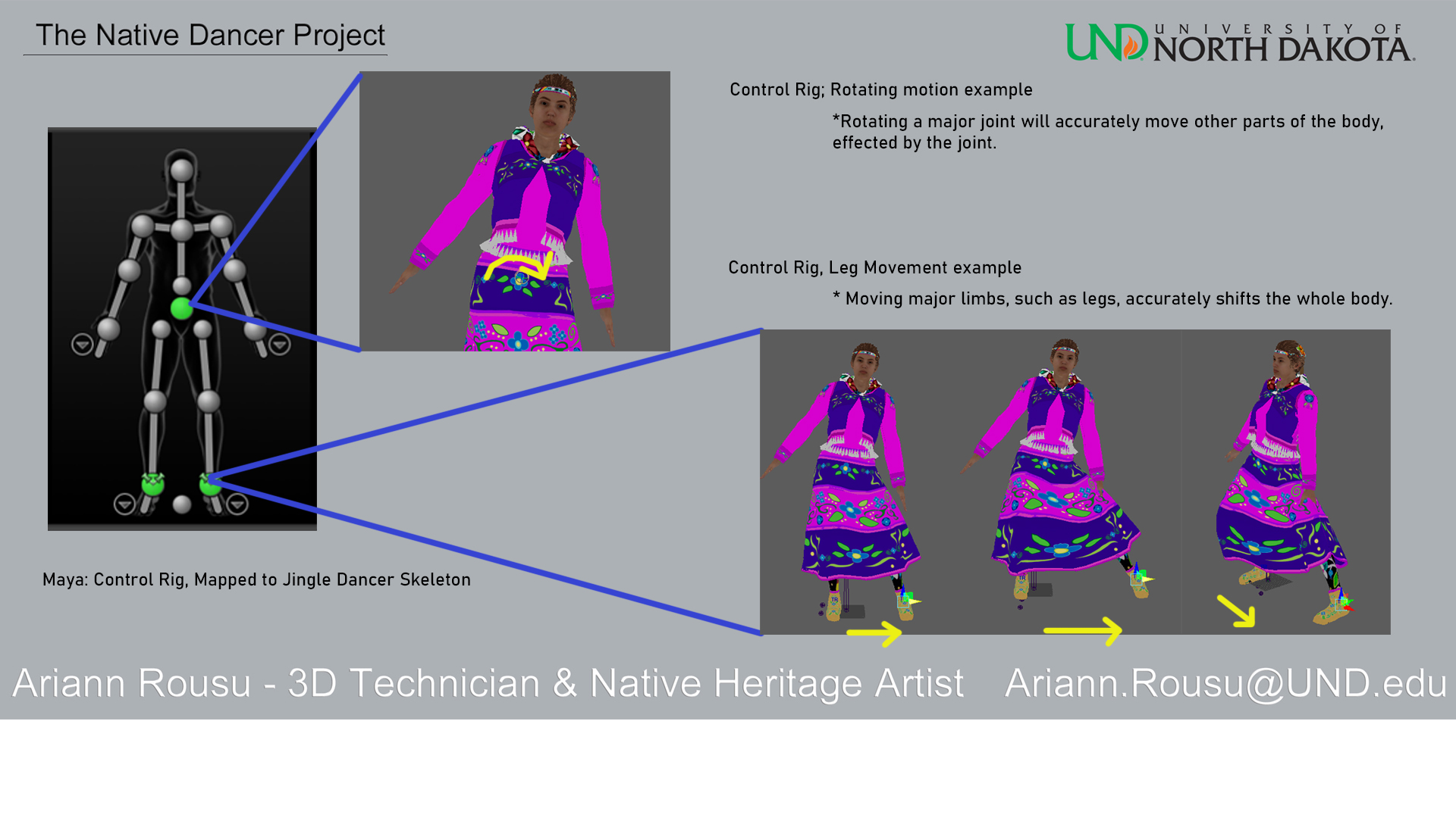 Native Dancer: Jingle Dancer, Motion Updates - Computational Research ...
