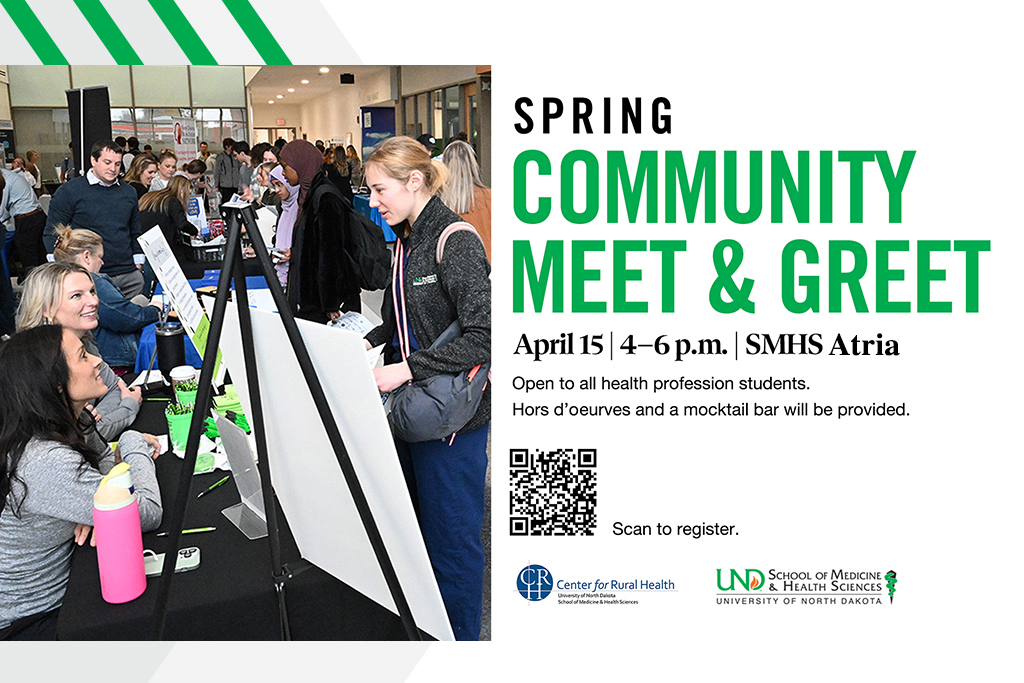 SMHS Community Meet & Greet for health providers and students on April ...