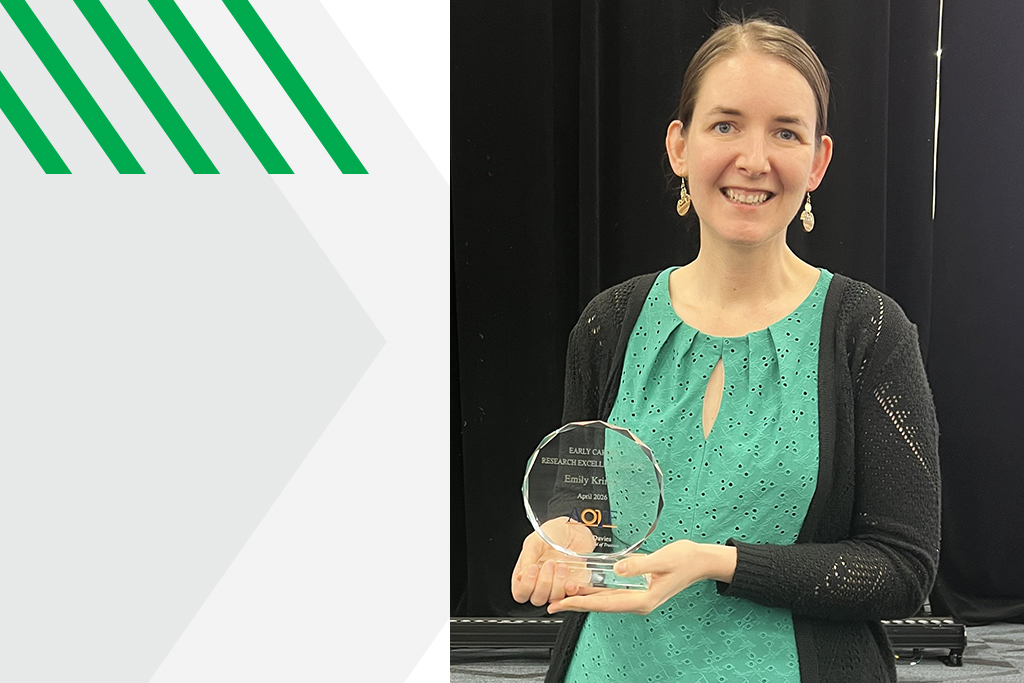 UND occupational therapy alum Emily Kringle receives AOTA Early Career ...