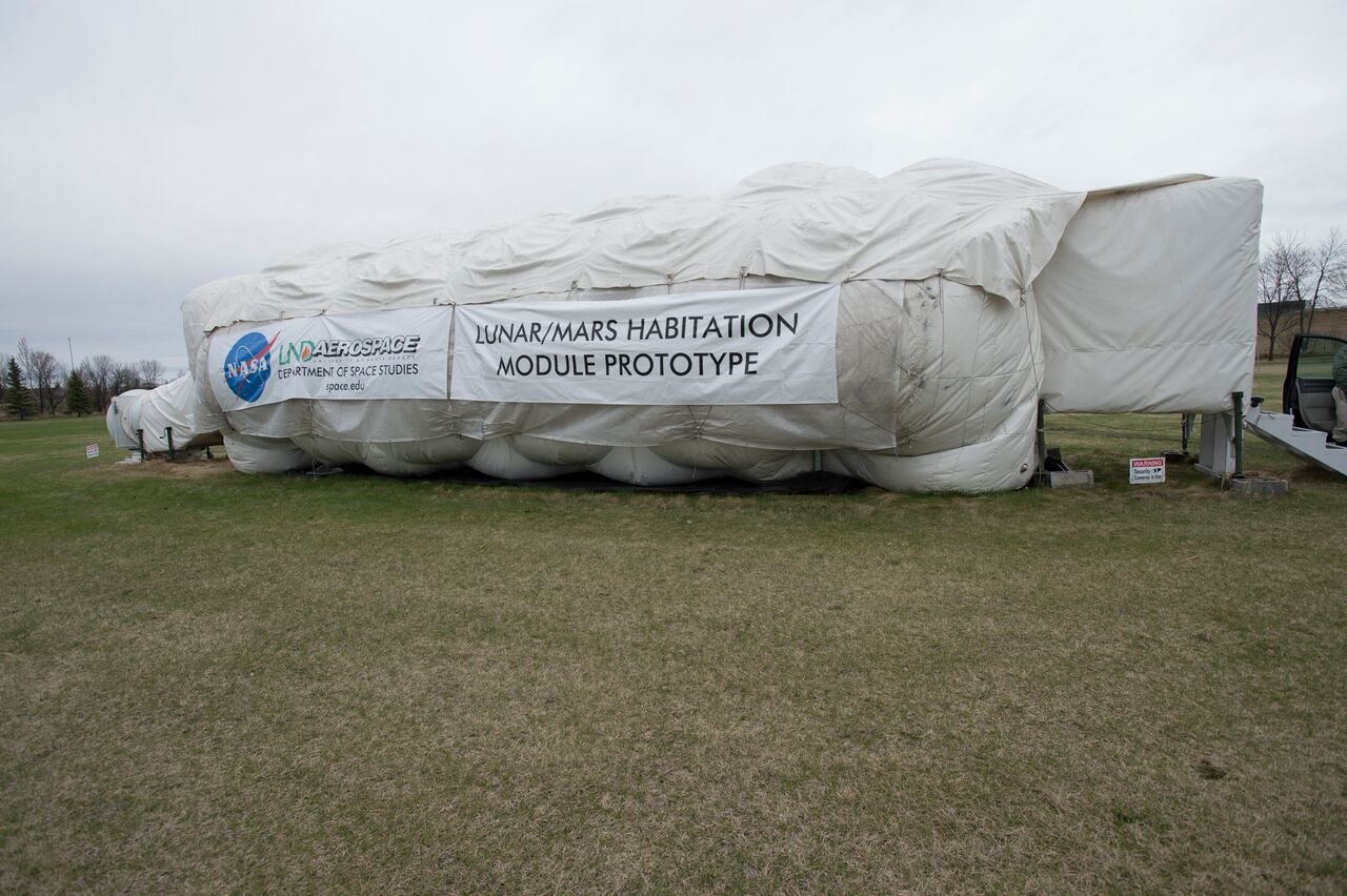 Inflatable Lunar/Mars Analog Habitat Ten-day Mission Began April 26th ...
