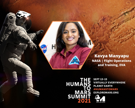 Adjunct Professor Kavya Manyapu To Speak at Humans to Mars Summit ...