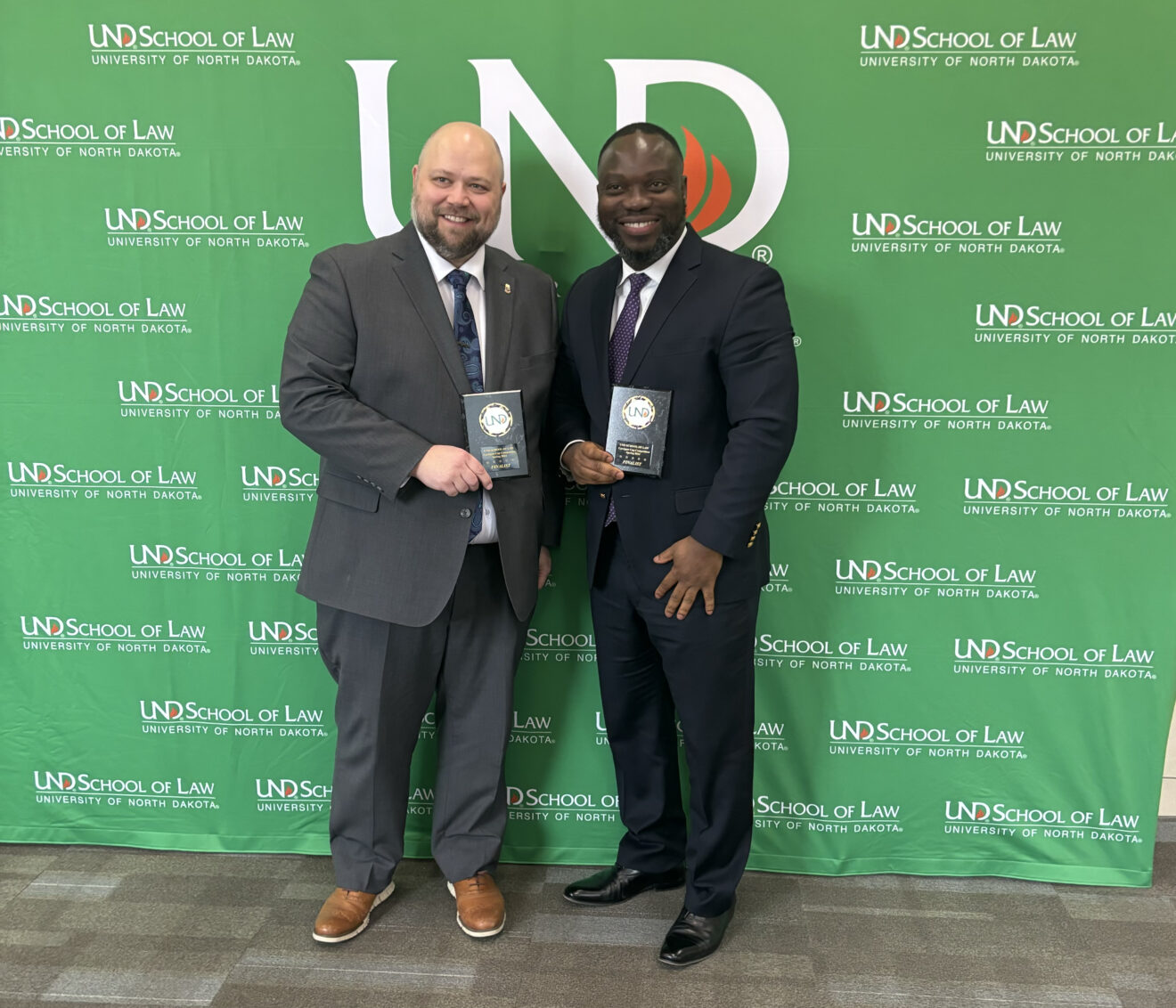 Third-year Law Students, AnneMarie Studer and Emerson Solemsaas, Sweep ...