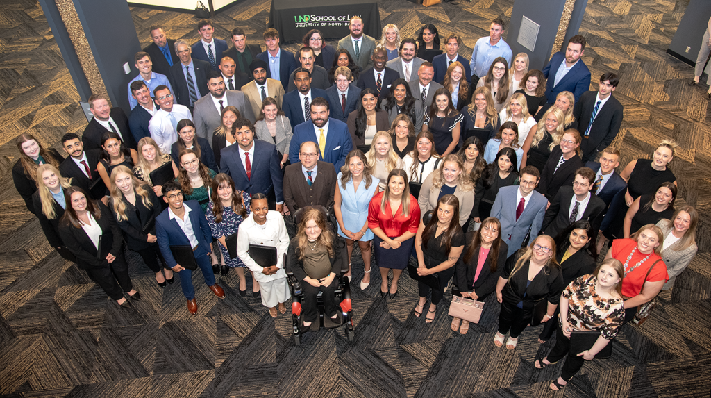 UND School of Law Welcomes Class of 2027 - North Dakota Law