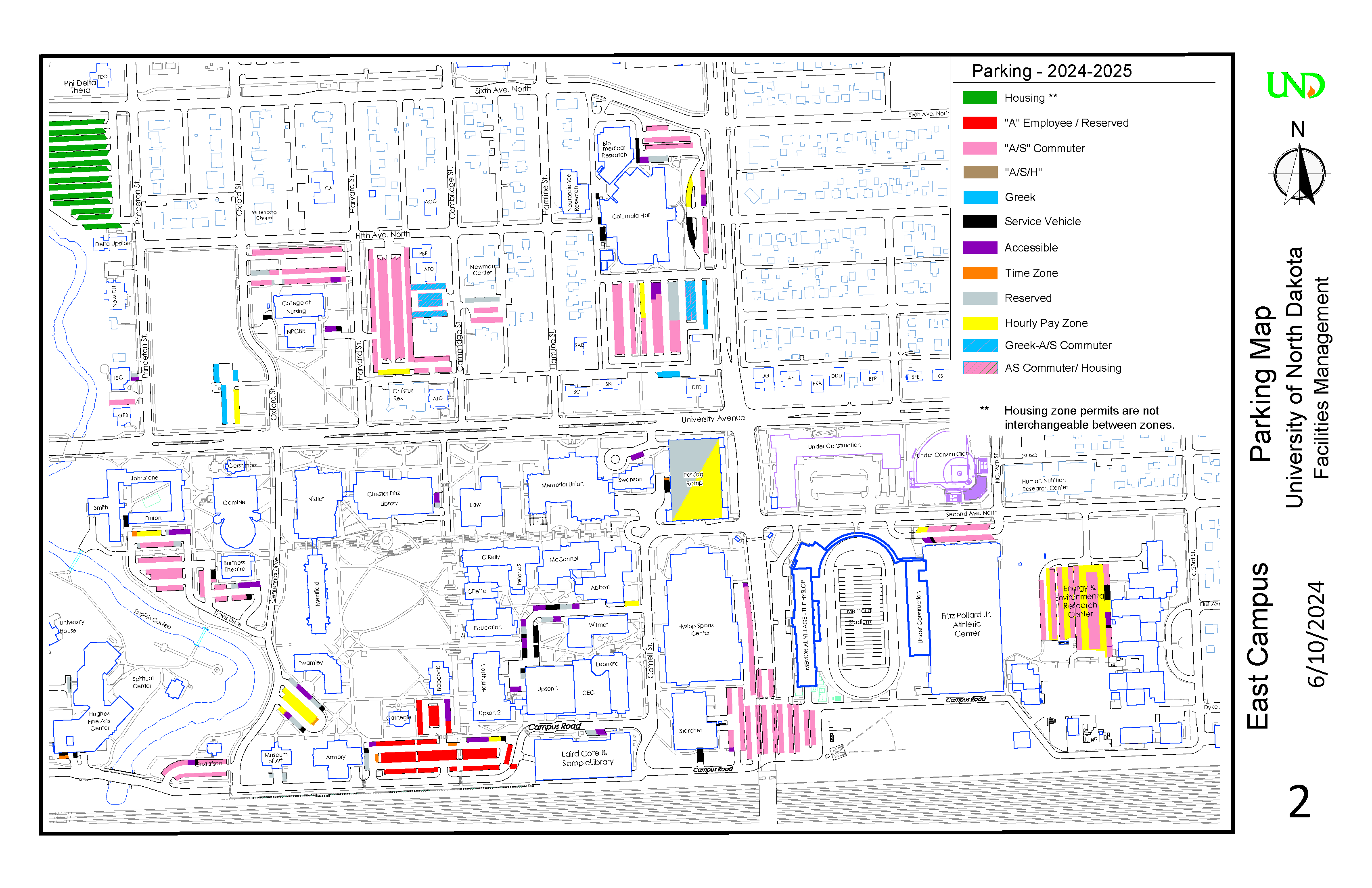 24-25 Parking Maps - Parking Updates