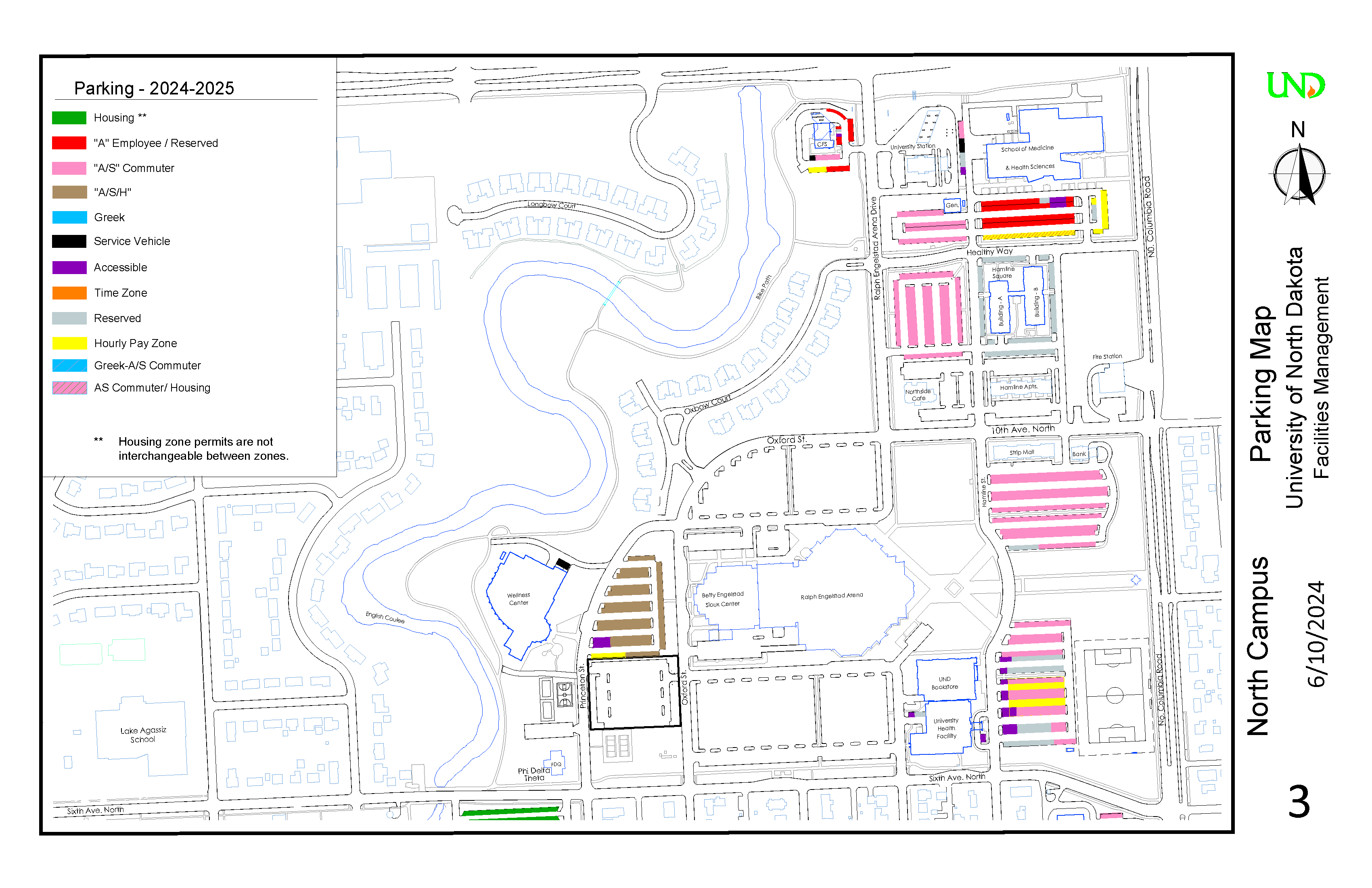 24-25 Parking Maps - Parking Updates