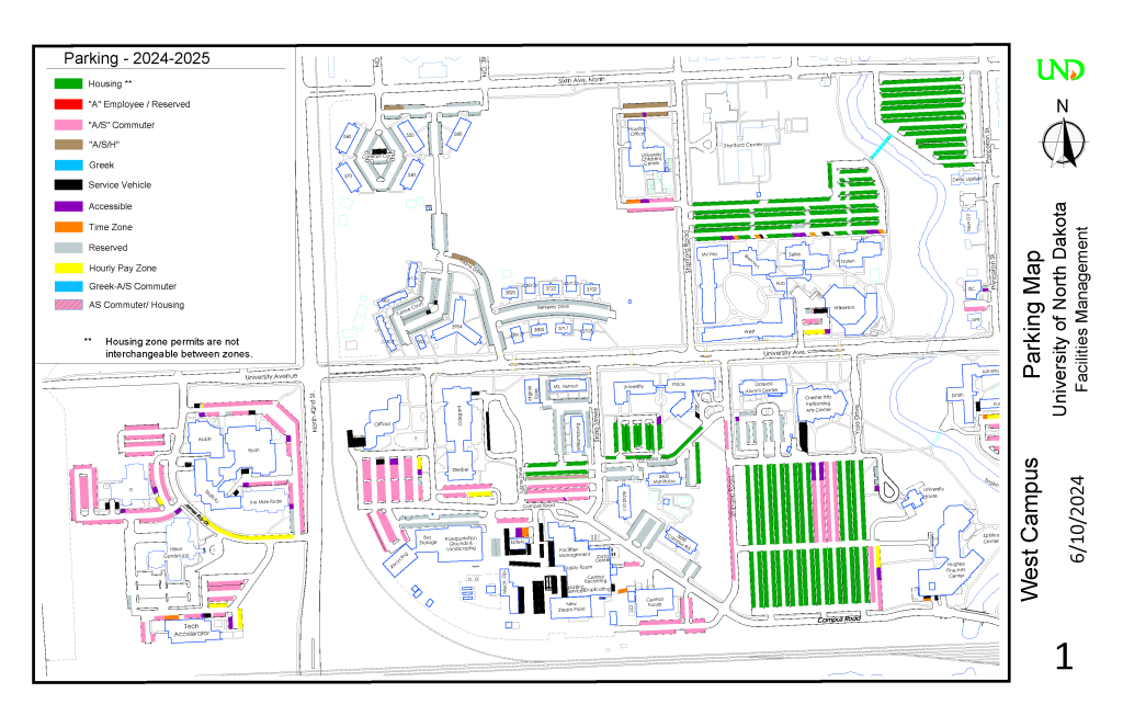 24-25 Parking Maps - Parking Updates