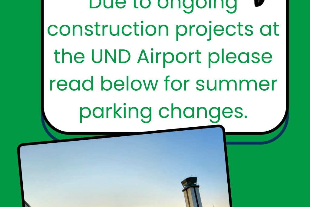 Parking Updates - Updates and information from UND Parking Services.