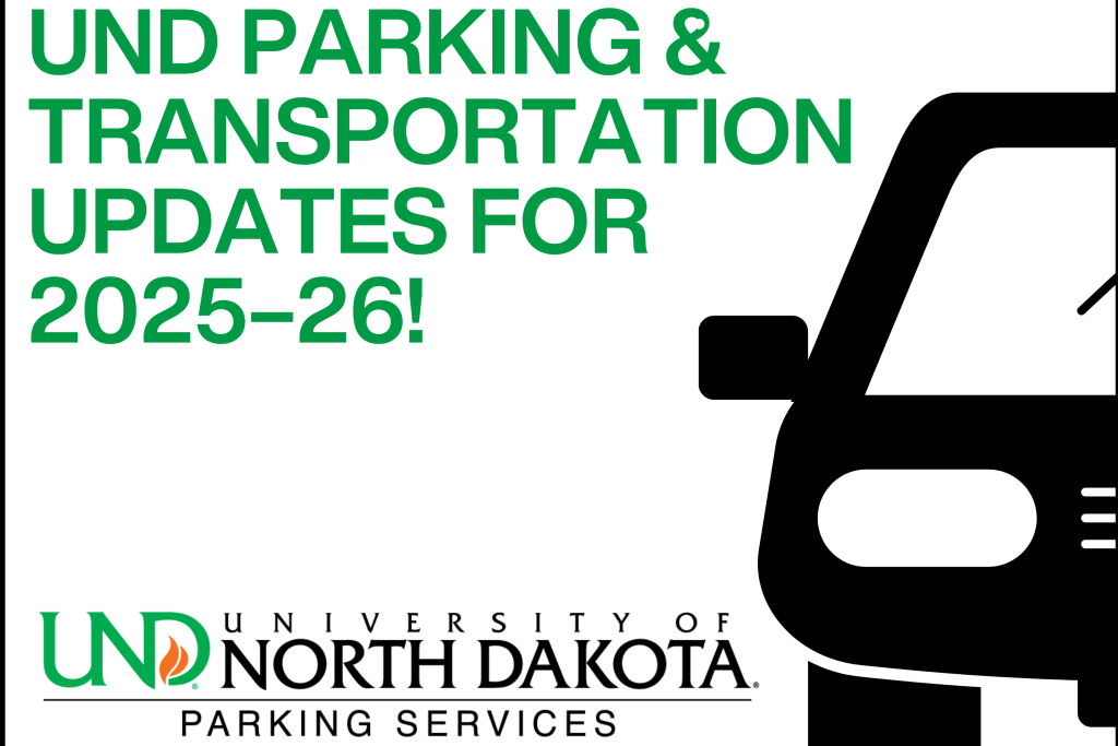 Parking Updates - Updates and information from UND Parking Services.