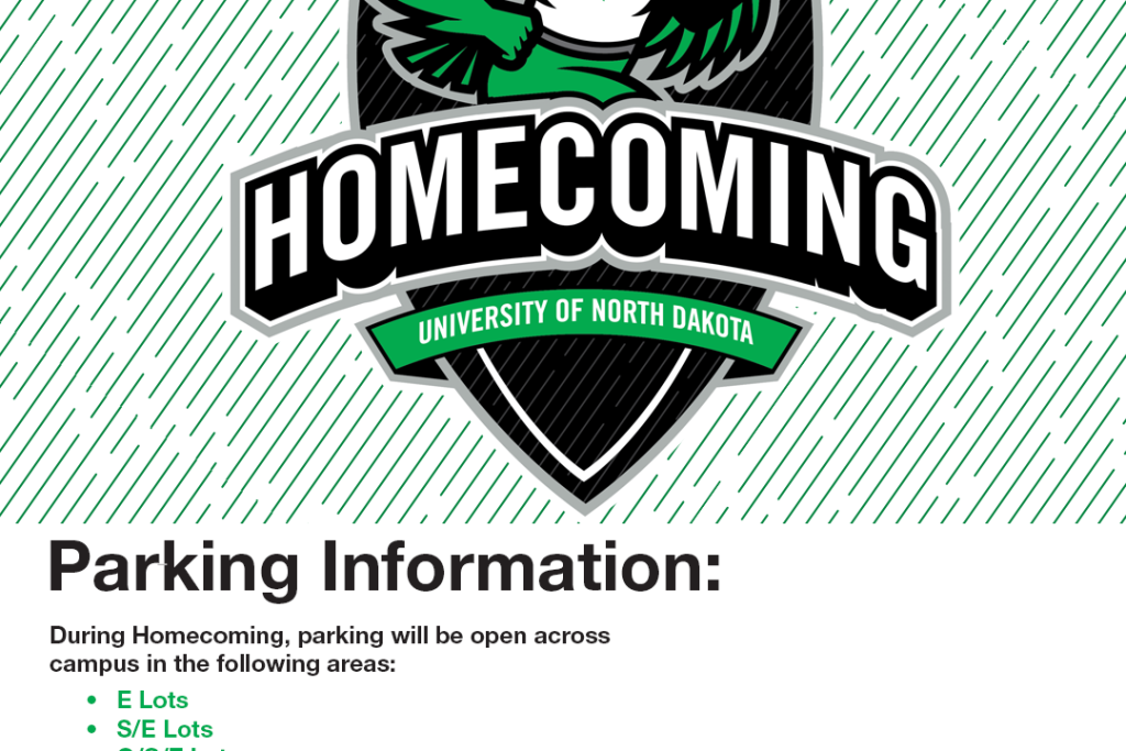 Parking Updates - Updates and information from UND Parking Services.