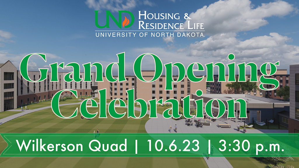 UND Wilkerson Quad Grand Opening Celebration is Friday, Oct. 6 - Press ...