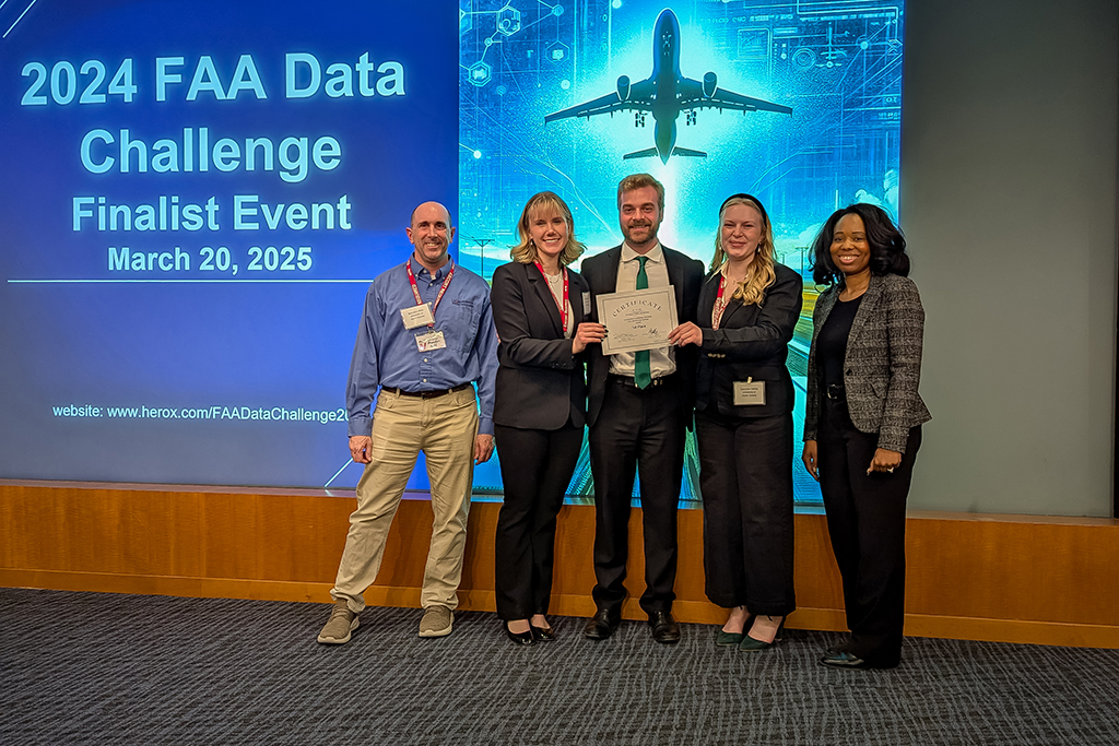 UND team takes first place at 2024 FAA Data Challenge - Press Releases