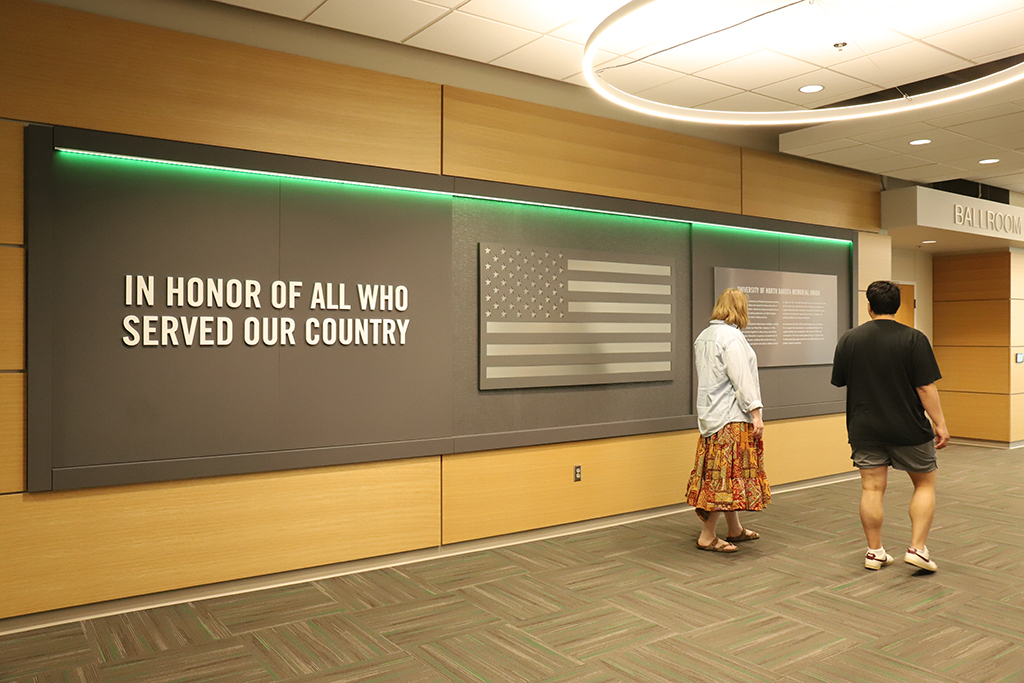 UND advances plans to honor those who served in the military ...
