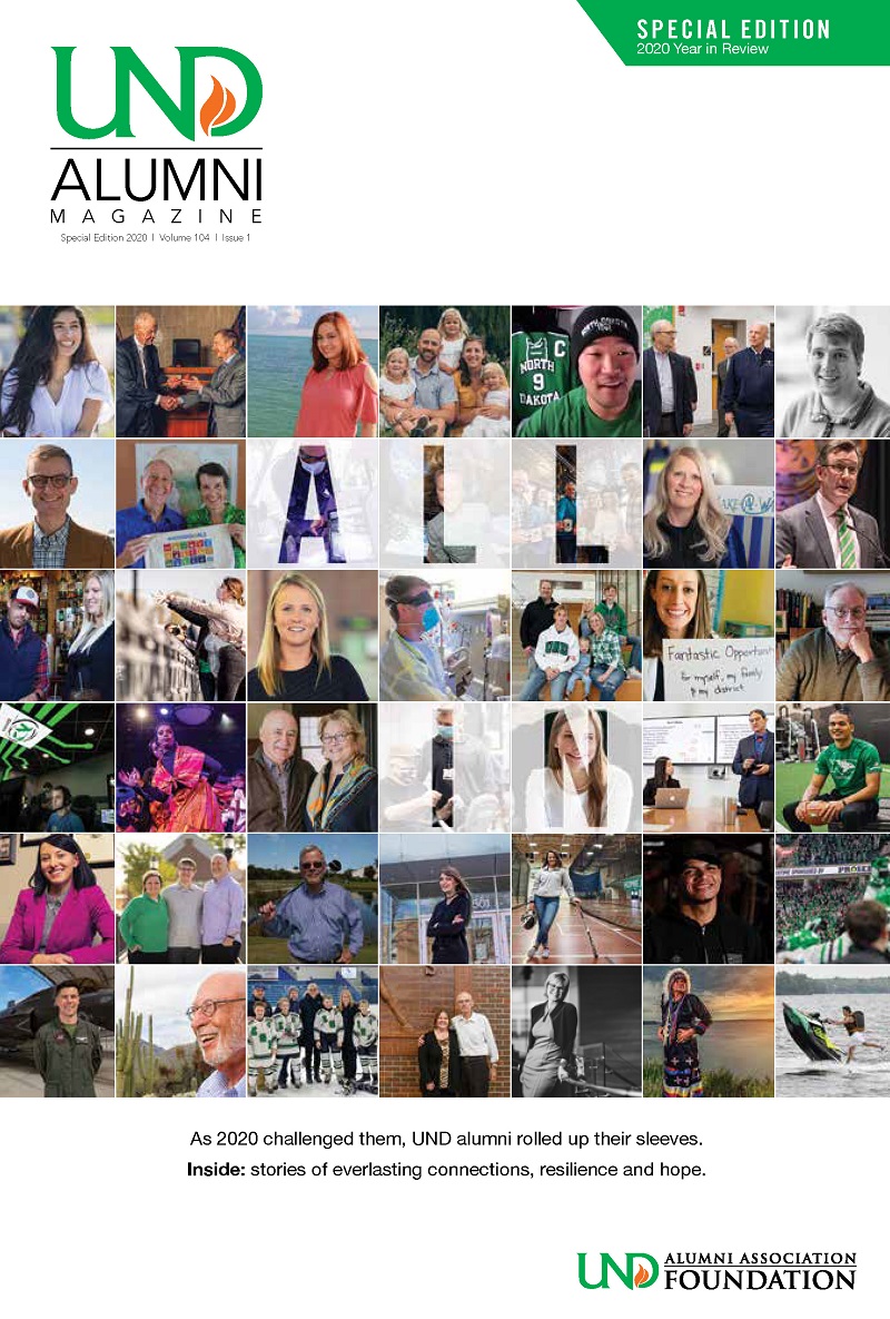 New issue of UND Alumni Magazine available now - University Letter