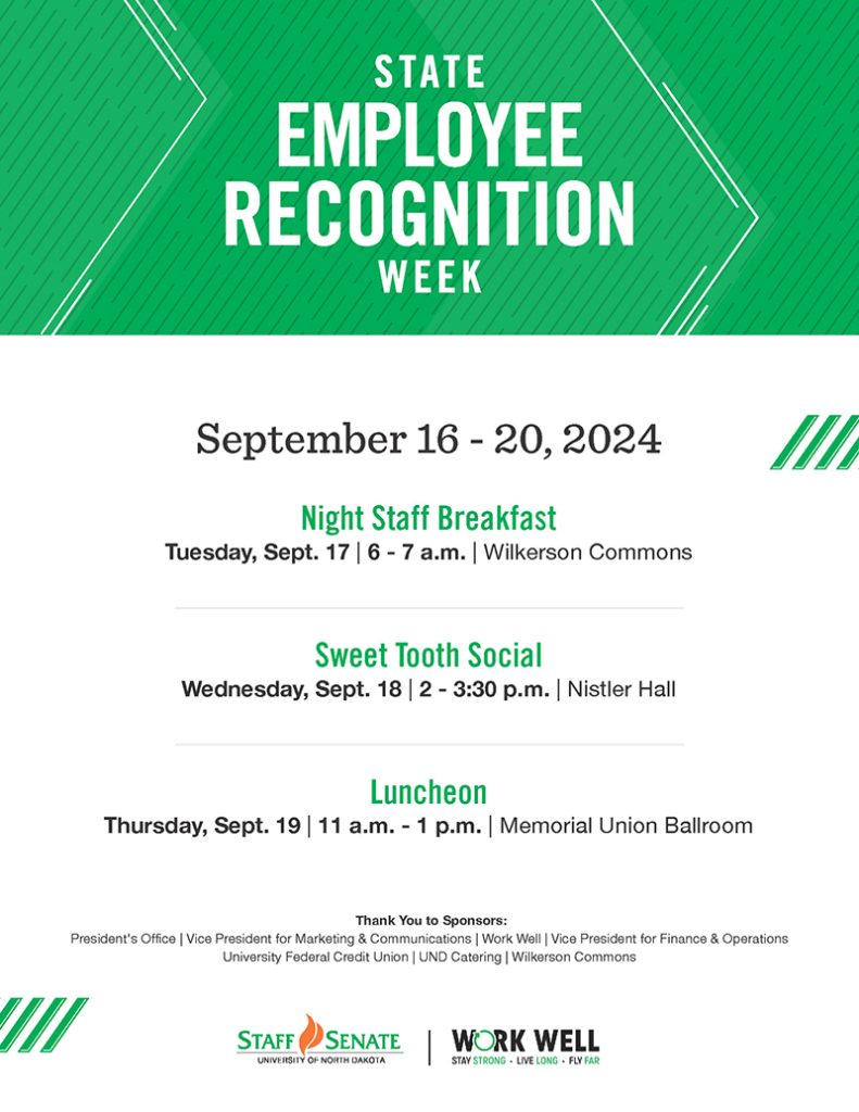 State Employee Recognition Week is Sept. 16-20 - University Letter
