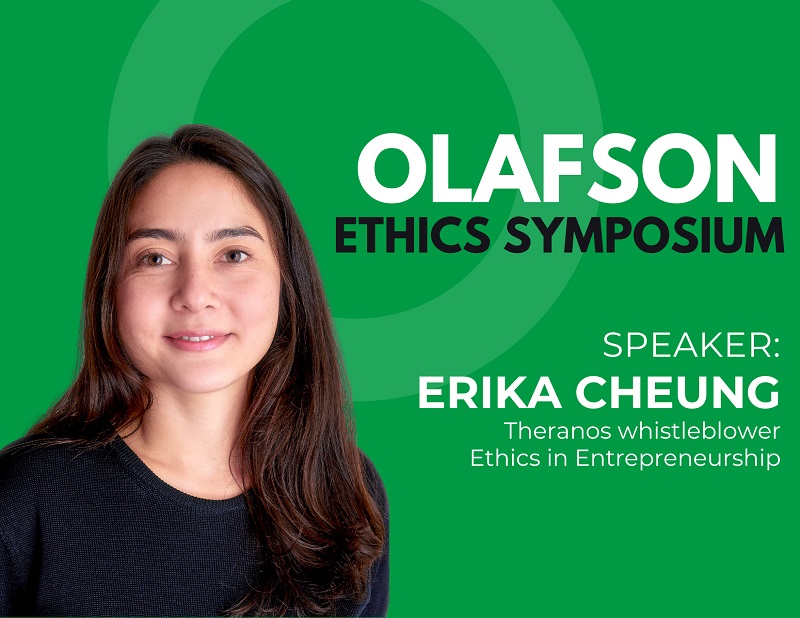 Thursday's Olafson Ethics Symposium to feature Erika Cheung, Theranos ...