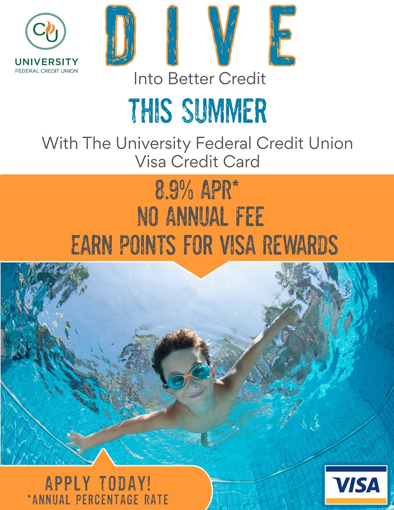 Apply today for the University Federal Credit Union Visa card ...