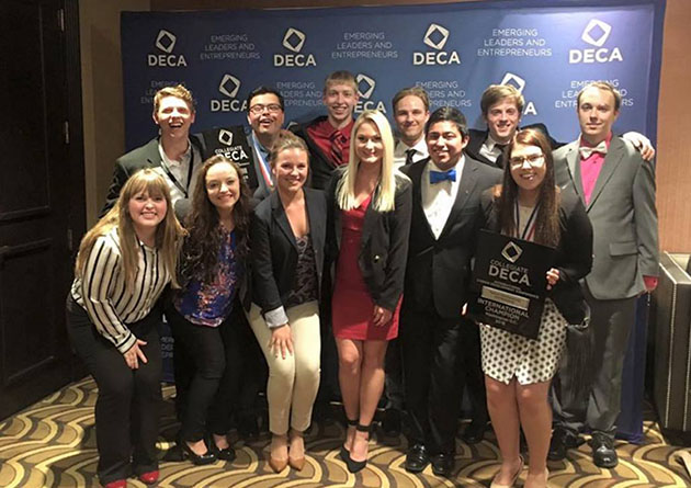Deca International Competition Dawson DECA Members Earn Recognition At