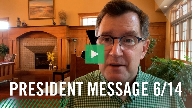 June 14 video from President Armacost - University Letter