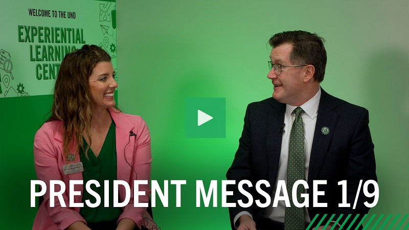 Jan. 9 video message from President Armacost - University Letter