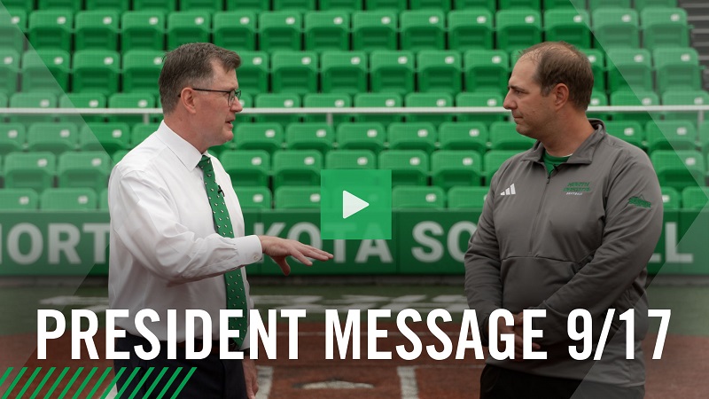 Sept. 17 video message from President Armacost - University Letter