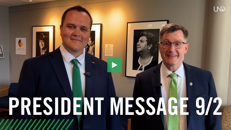 Sept. 2 video message from President Armacost - University Letter