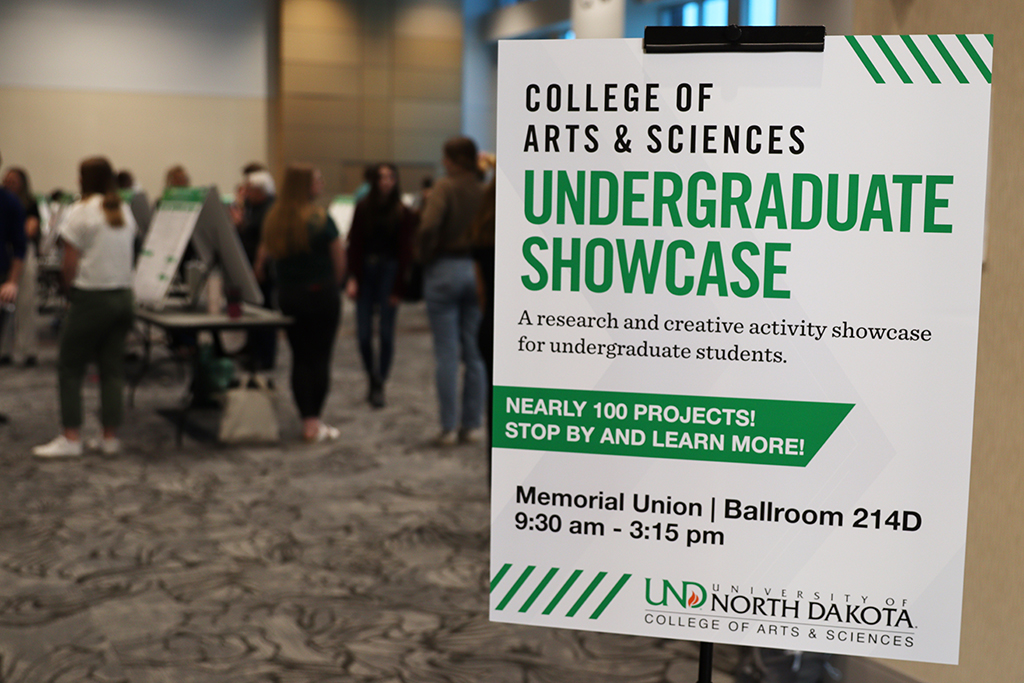College of Arts & Sciences honors undergraduate research - UND Today