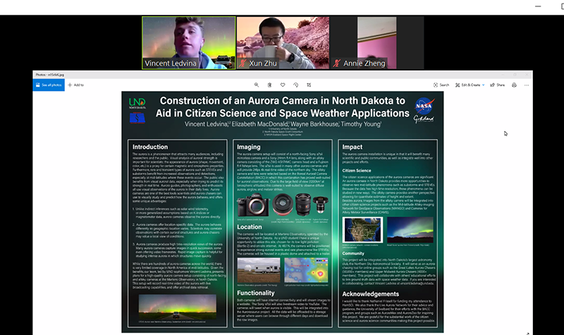 UND student researchers take to Zoom to share their work - UND Today