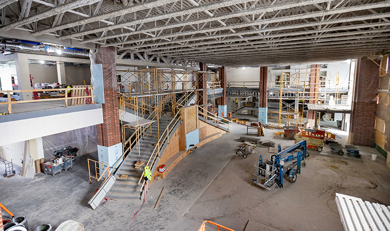 Sneak peek shows spectacular Memorial Union taking shape - UND Today
