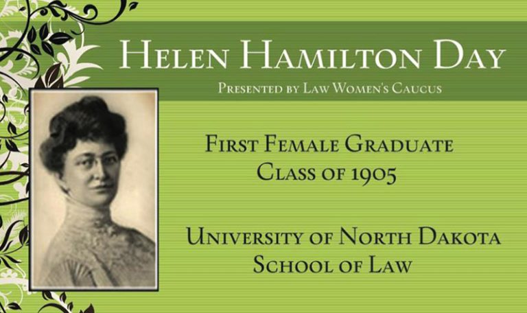 Helen Hamilton upends American Bar Association Convention in 1915 - UND ...
