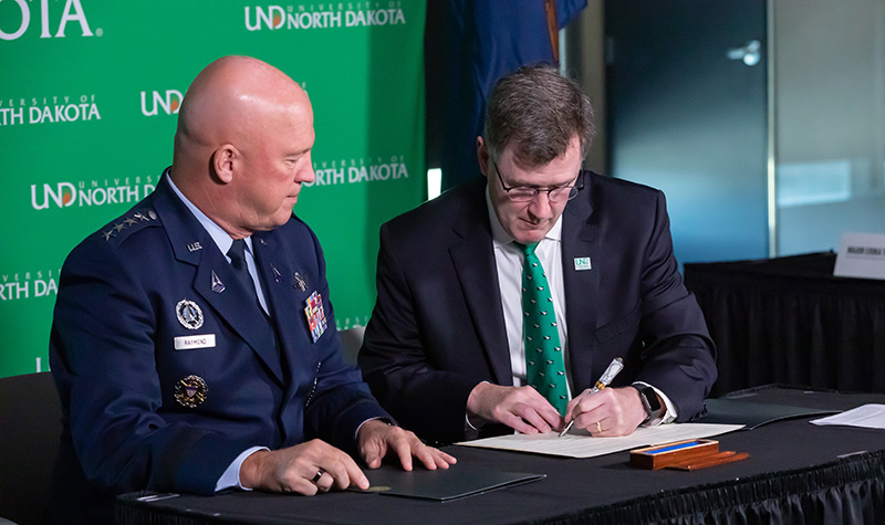 UND becomes first university in new U.S. Space Force program - UND Today