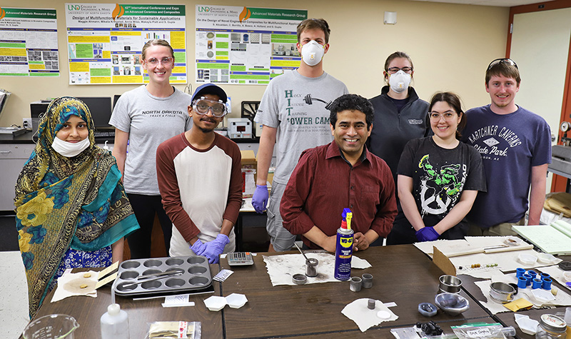 UND lab makes sterner stuff - UND Today