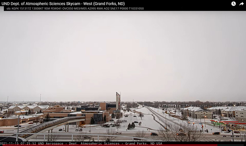 Skycams give bird’s-eye view of UND’s weather - UND Today