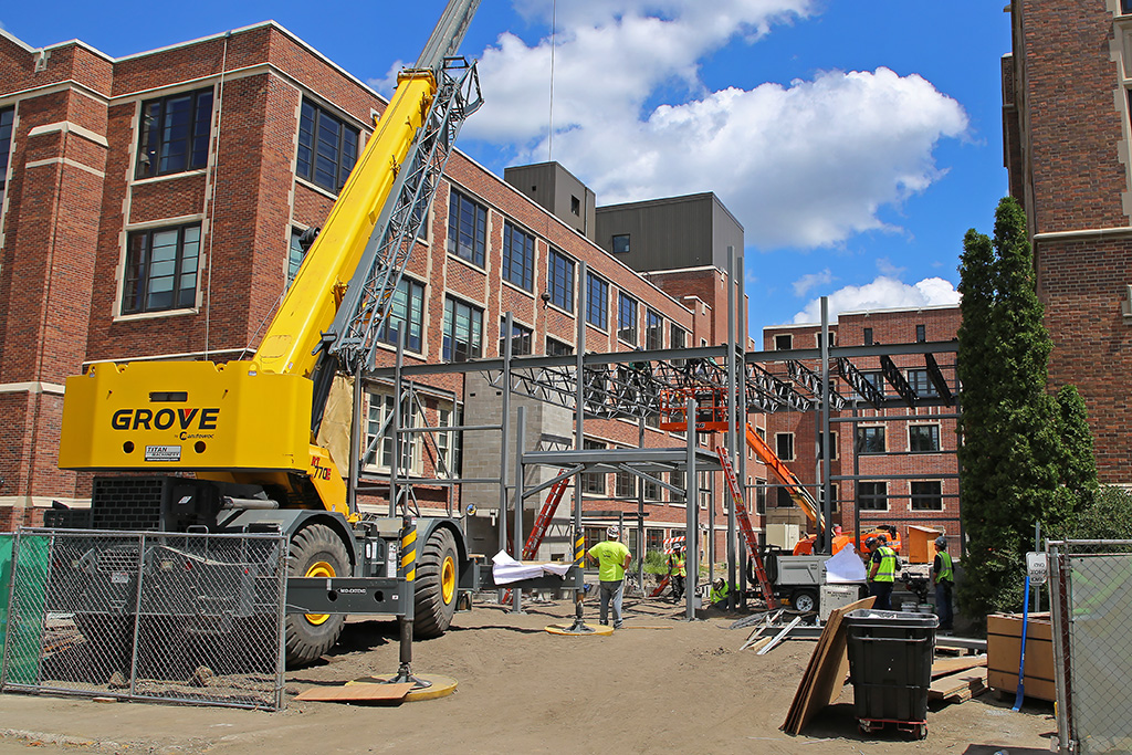 Summer construction continues at UND - UND Today