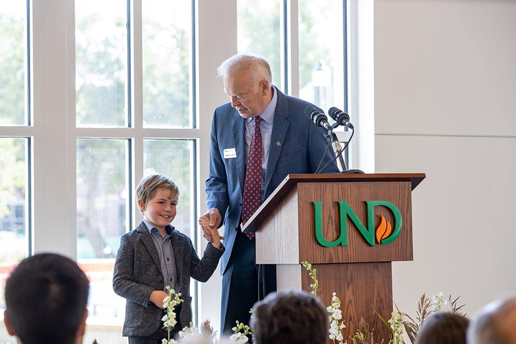 Hundreds usher in grand opening of Nistler Hall - UND Today