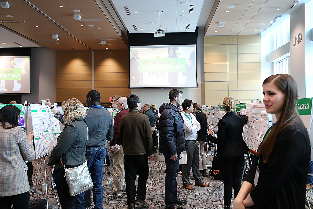 GRAD event puts graduate research on full display - UND Today