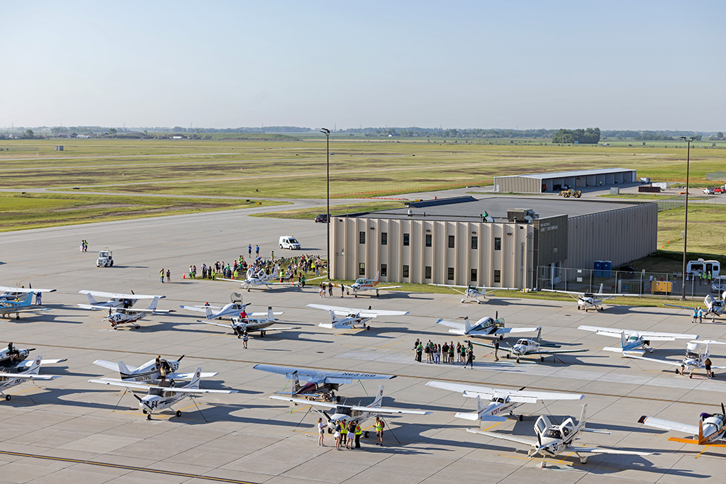 Off they went, into the wild blue yonder! - UND Today