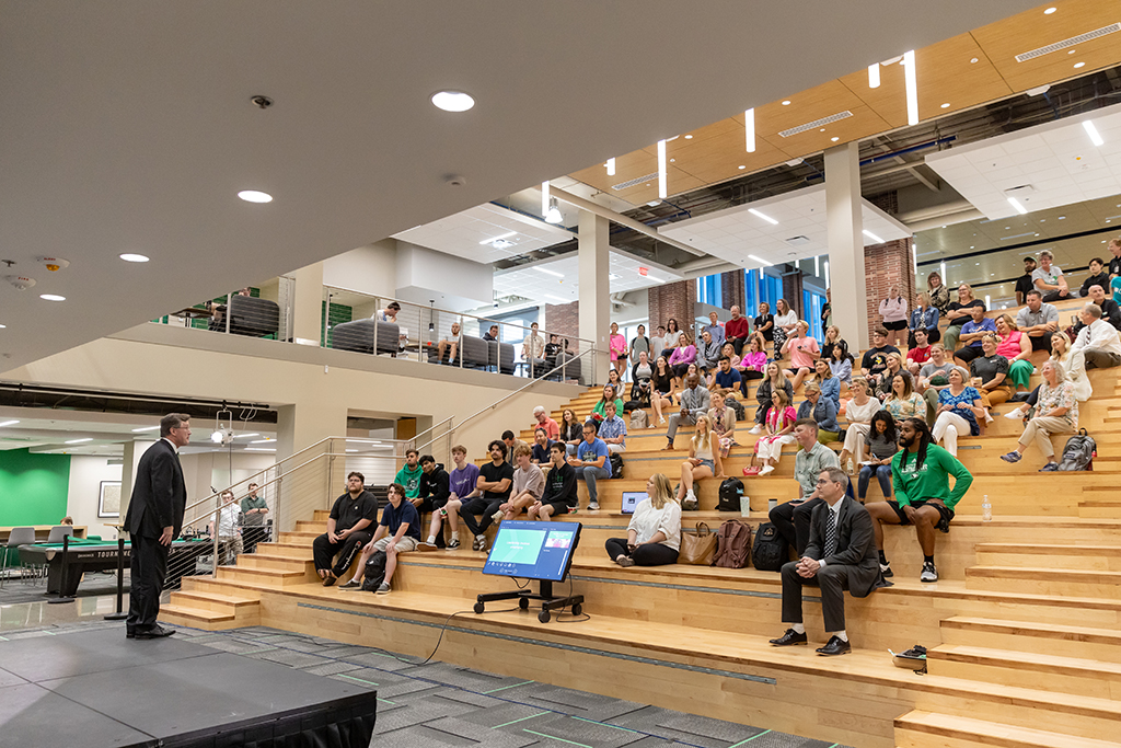 President Armacost: ‘Leadership is a human experience’ - UND Today