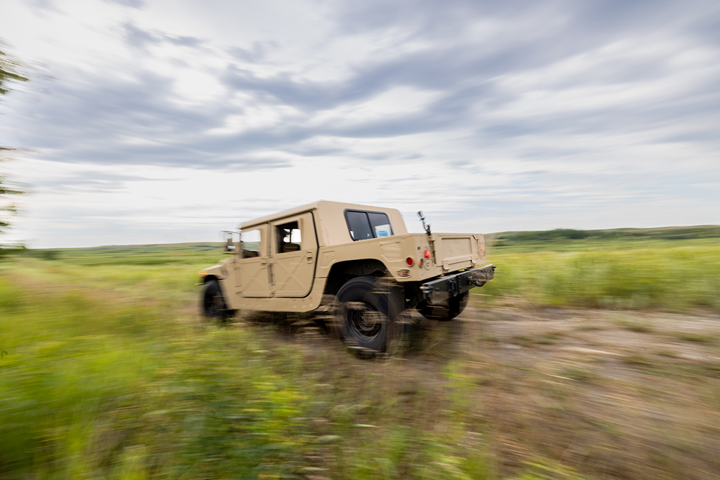 UND puts Humvee through its paces, assisted by minivan mom: Me - UND Today