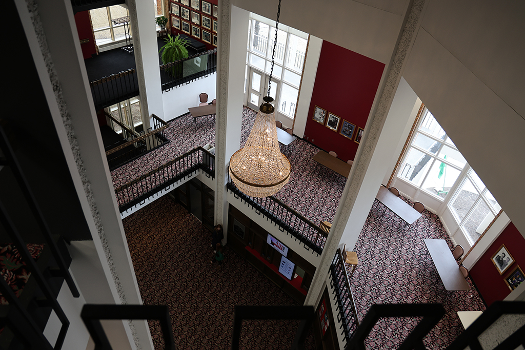 Chester Fritz Auditorium lobby renovation underway - UND Today