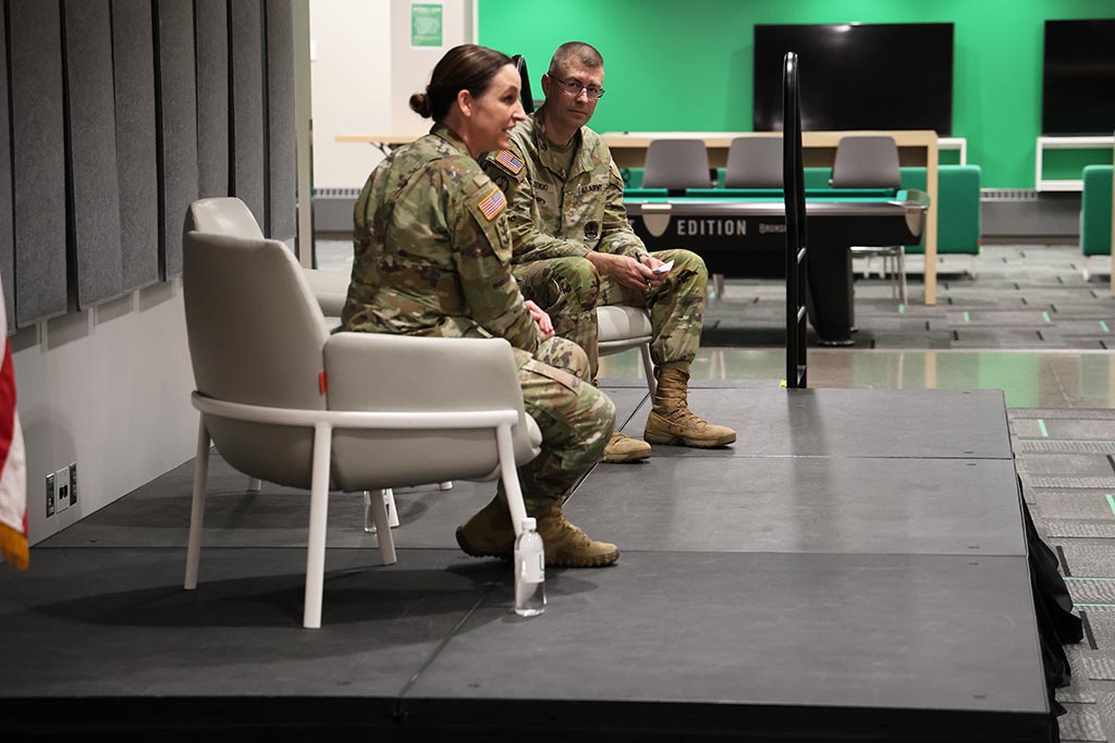 Brig. Gen. Jackie Huber on ROTC: ‘Never close the door on yourself ...