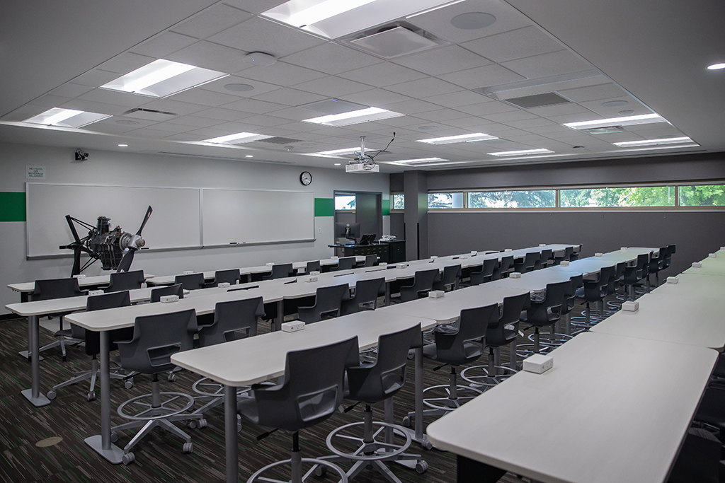 Odegard classroom upgrades highlight Aerospace priorities - UND Today