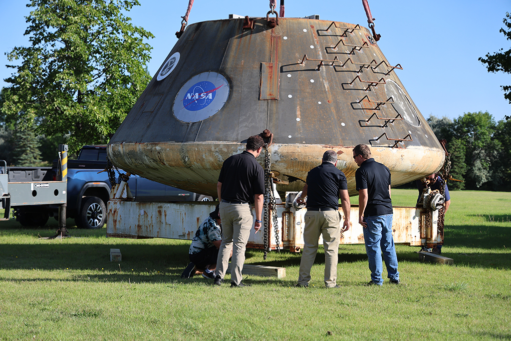 The capsule has landed - UND Today