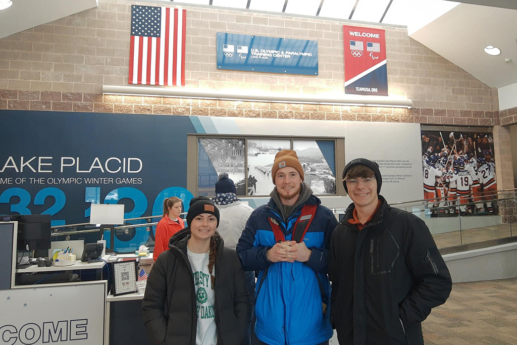 In Lake Placid, N.Y., UND students conduct brain-health research - UND ...