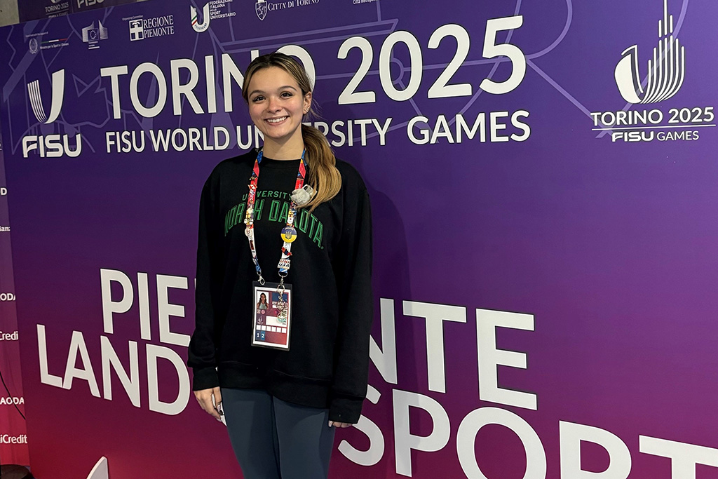 Two UND distance learners excel as athletes on world stage - UND Today